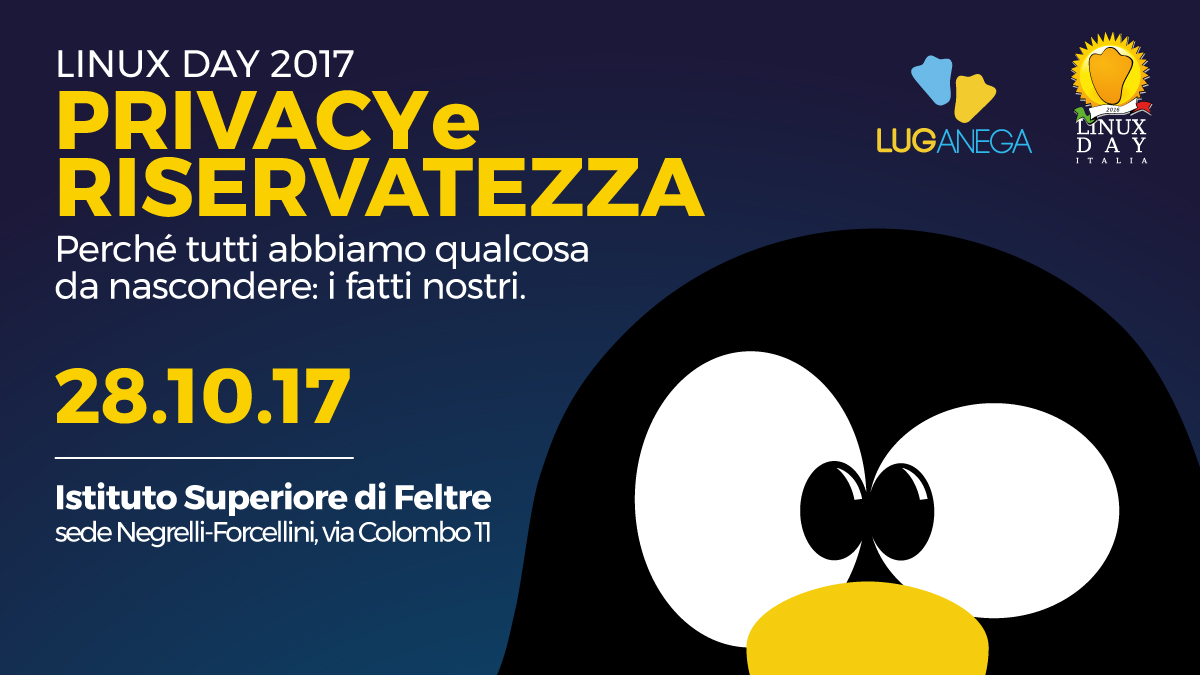 Linux Day 2017 – LugAnegA